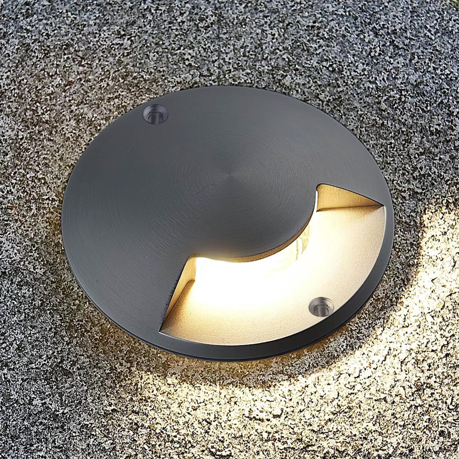 Foco transitable de luz rasante redondo IP65 1 ventana LED 2W Luz de ...