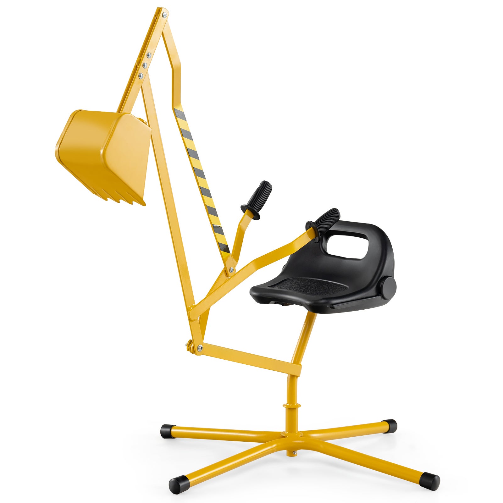 Pala de arena para exteriores para niños, arenero metálico con asiento ...