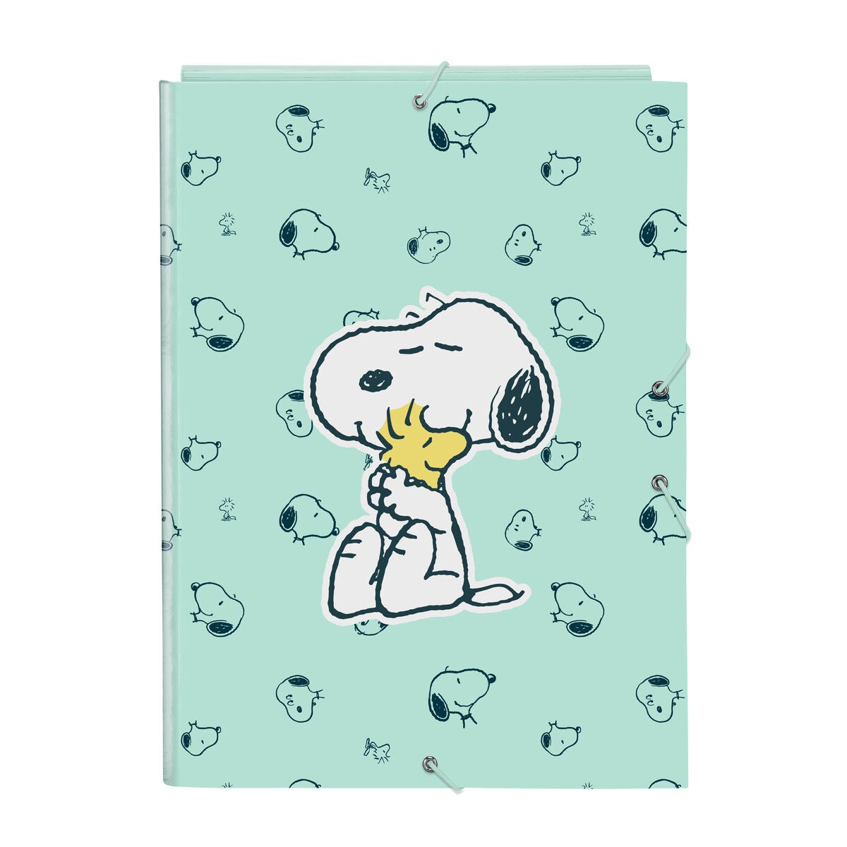 Dossier Snoopy Groovy Vert A4 | Leroy Merlin