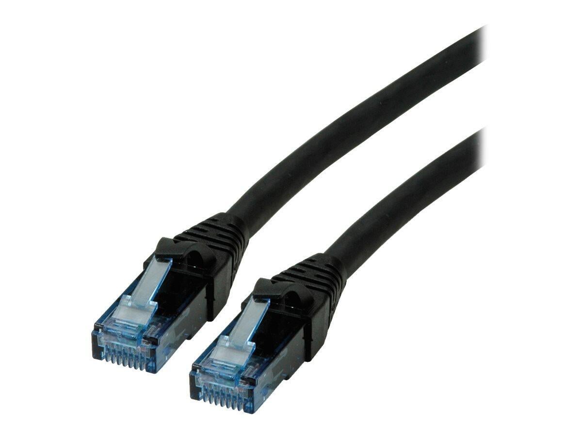 Roline Patch-Kabel RJ-45 (M) zu RJ-45 (M) 1.5 m UTP CAT 6a schwarz (21. ...