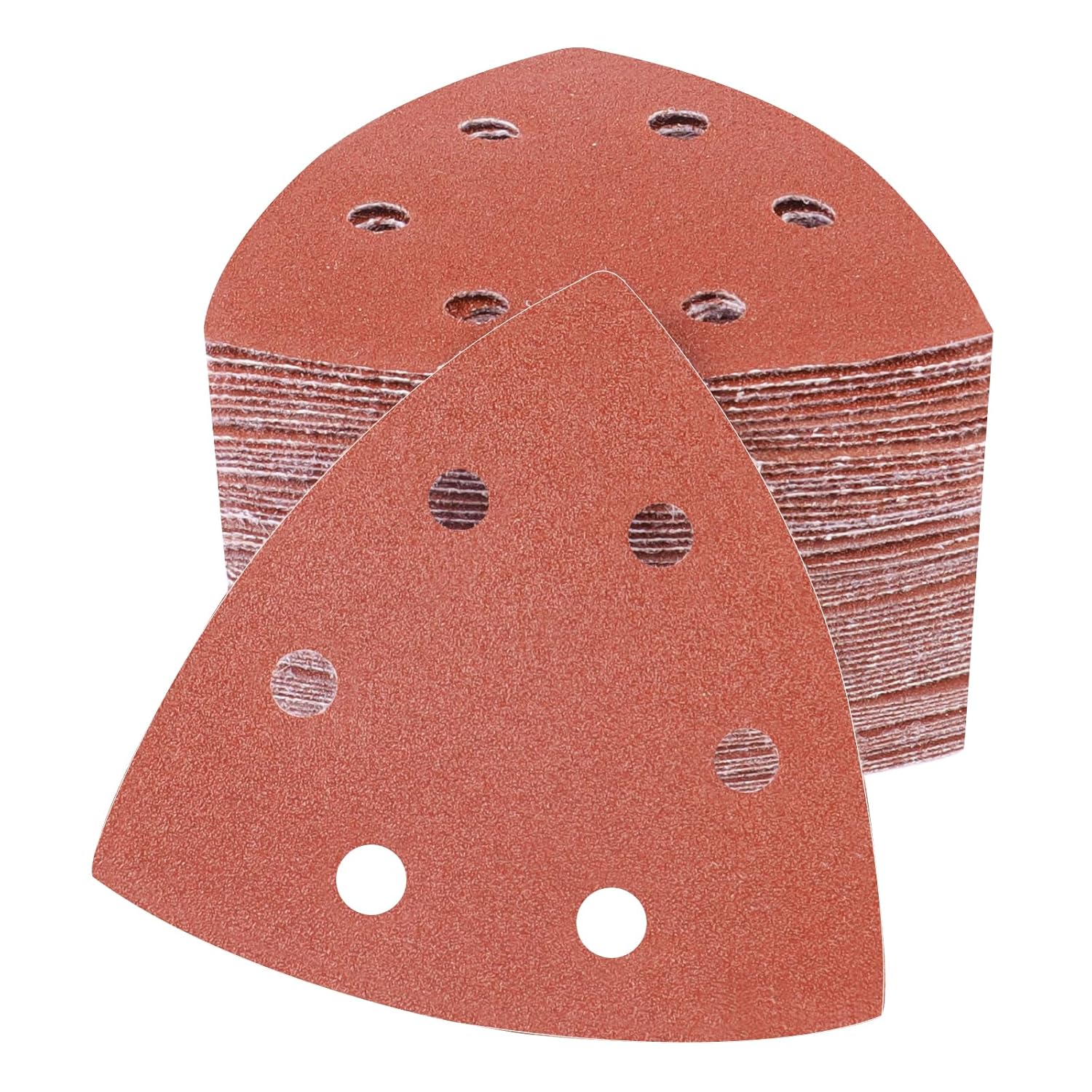 100 Pièces Papier Abrasif Delta-Triangles 93x93mm 120 Grain Disques ...