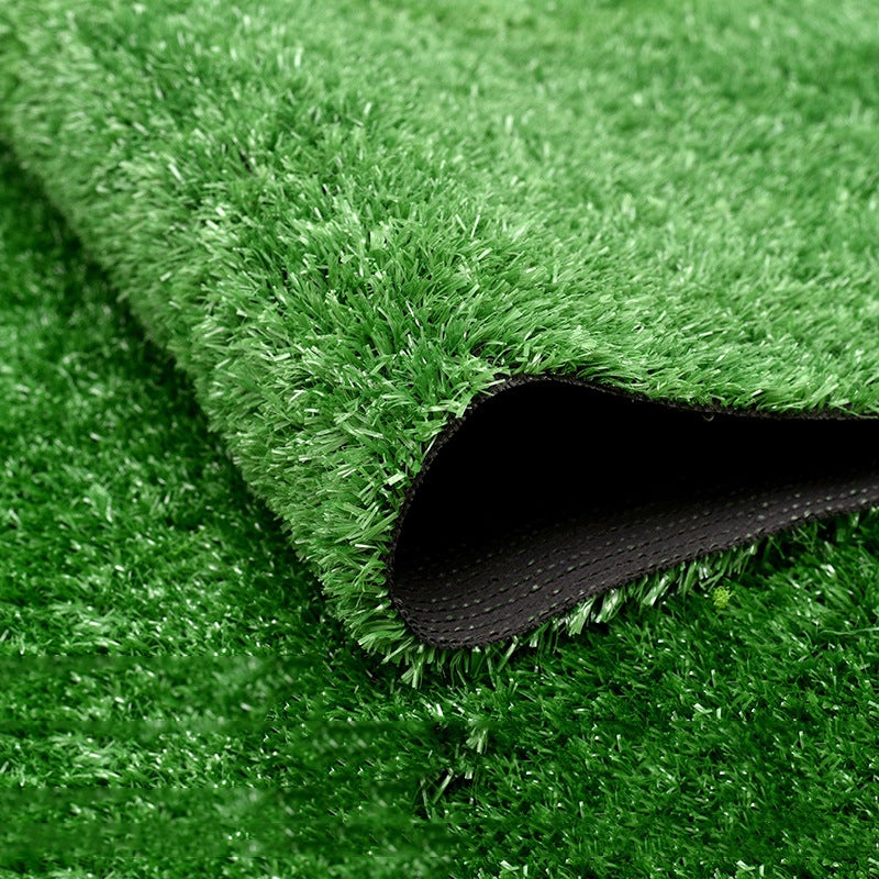 Lot de 4 tapis de gazon artificiel, vert, pour intérieur et extérieur, 15 mm x 0,5 x 2 m, vert ...