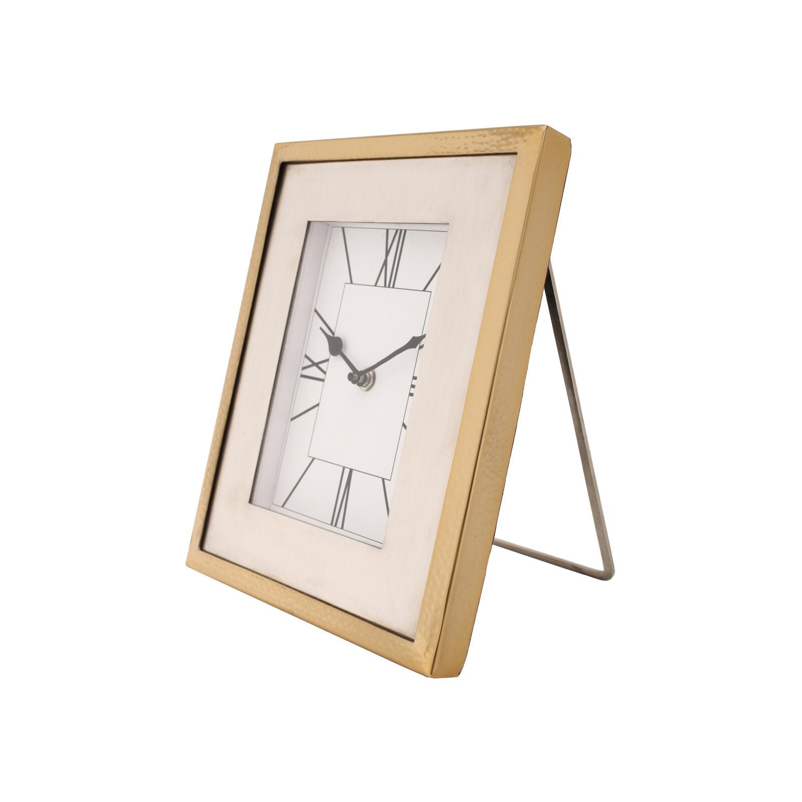 Horloge de table moments 325 3 x 21 x 27 cm Or | Leroy Merlin