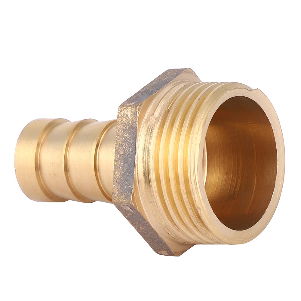 Conector de púas con rosca macho G3/4 de 2 piezas, conector de latón ...