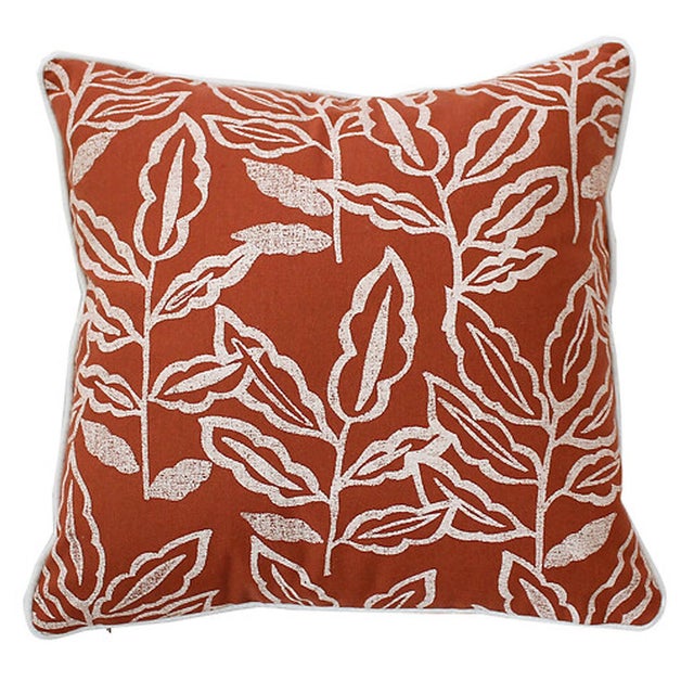 Coussin terracotta | Leroy Merlin