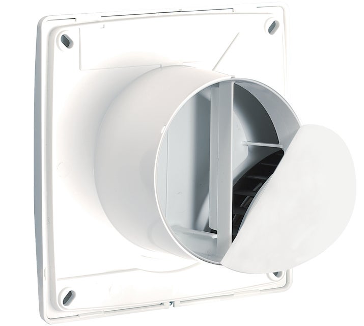 Vortice MFO 100/4" T extractor Pared 85 m³/h 2400 RPM Blanco | Leroy Merlin