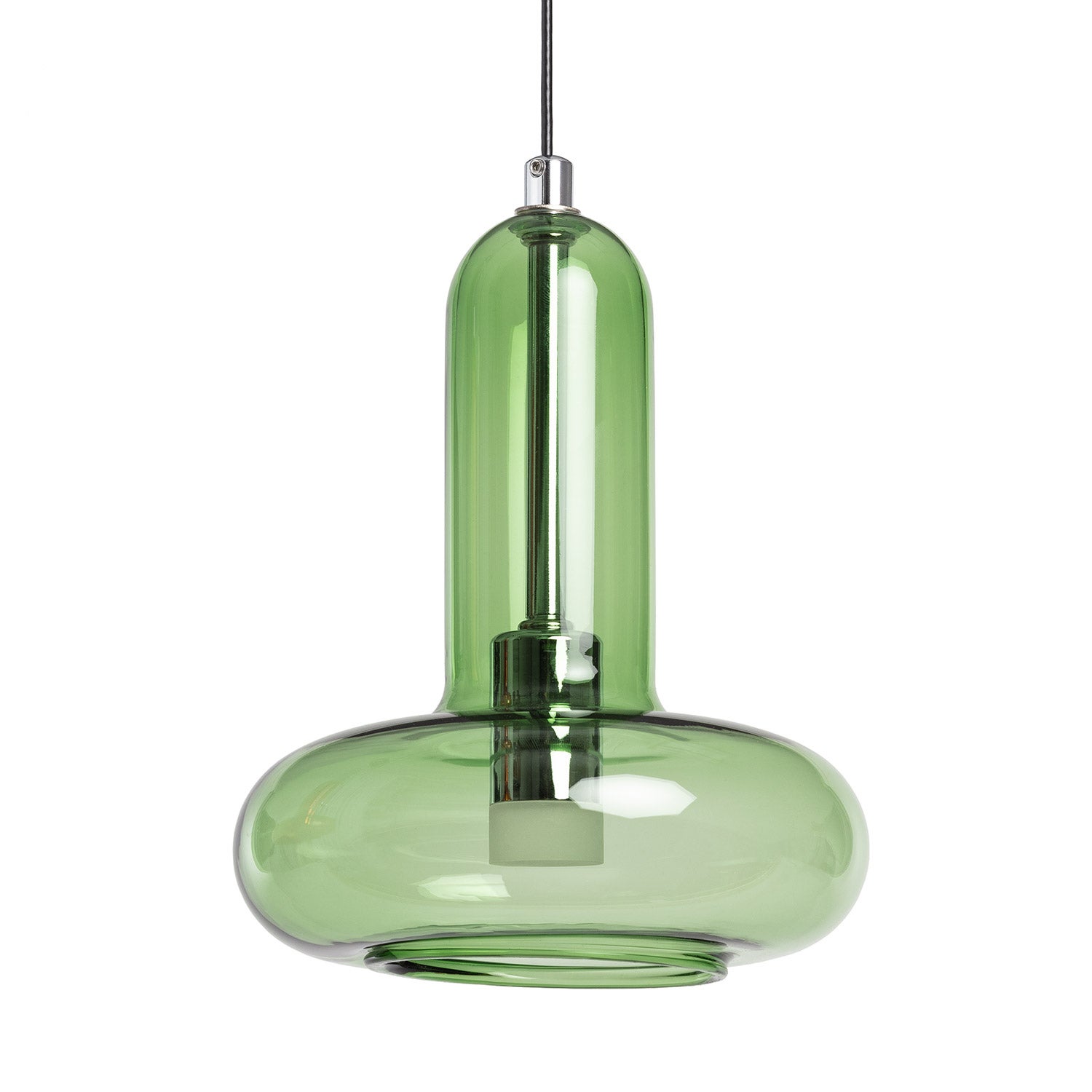 Ledkia Lámpara Colgante LED 5W Aluminio Fontans Verde | Leroy Merlin