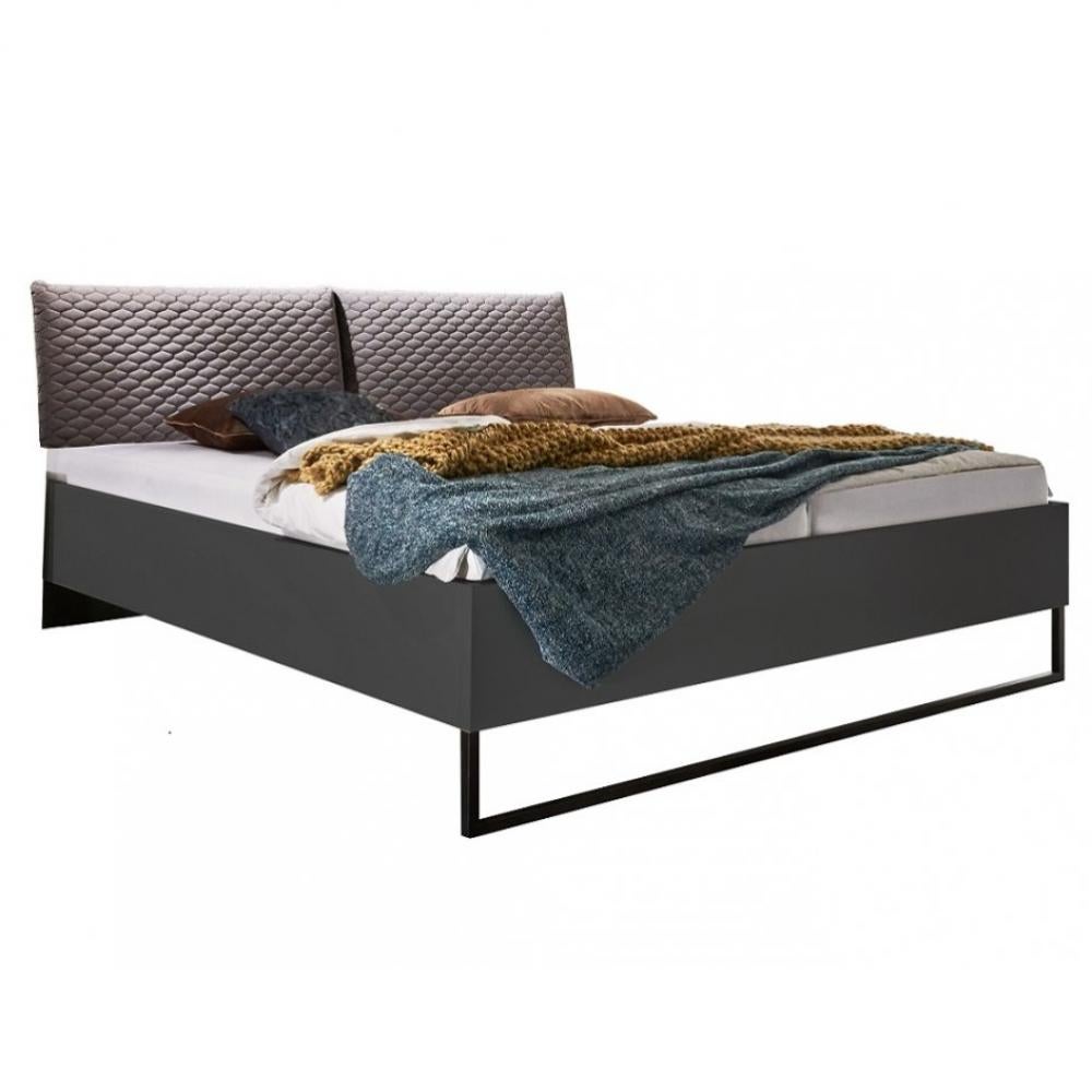 Lit futon LIAH graphite 160 x 200 cm | Leroy Merlin