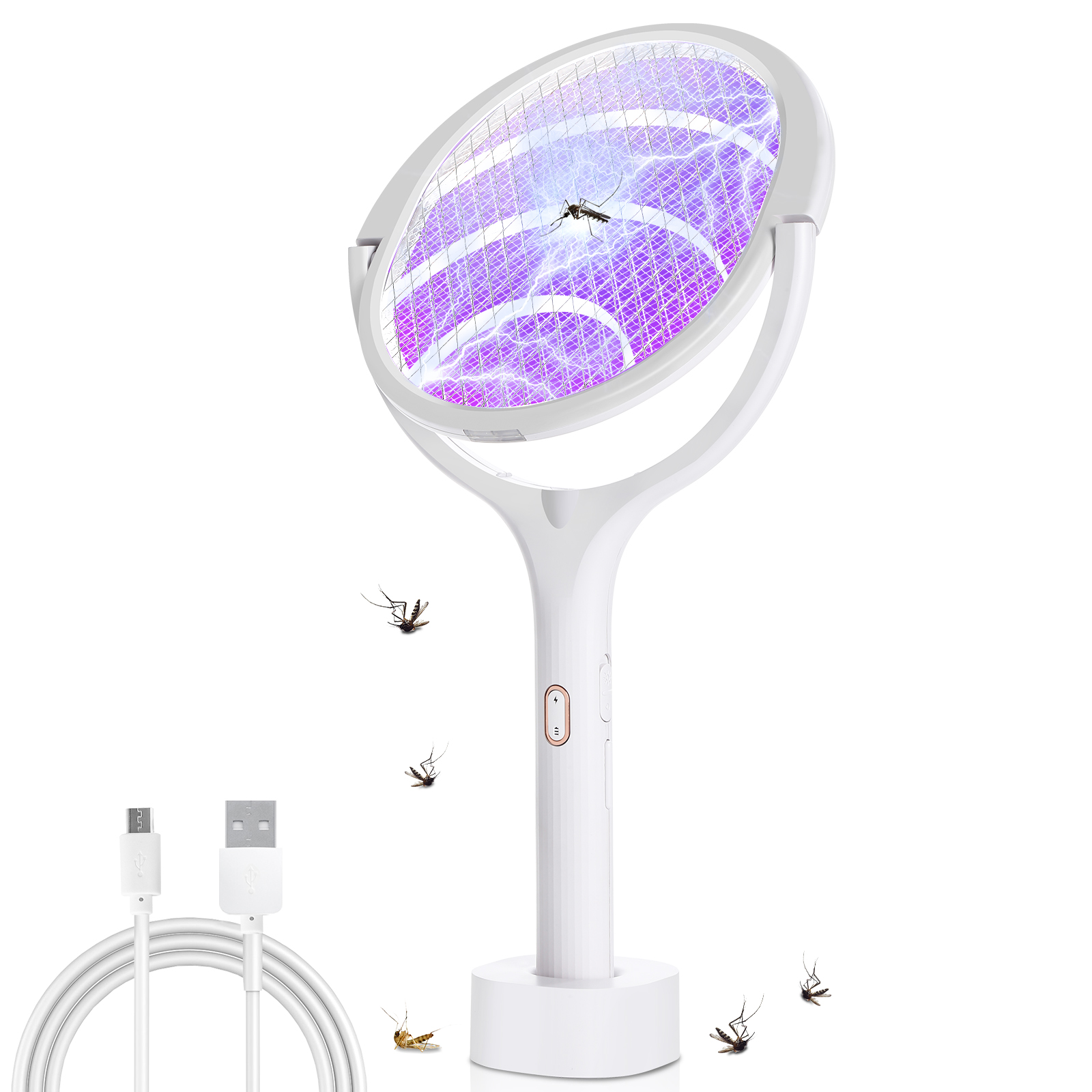 Matamoscas eléctrico, matamoscas, matamoscas, trampa para insectos ...