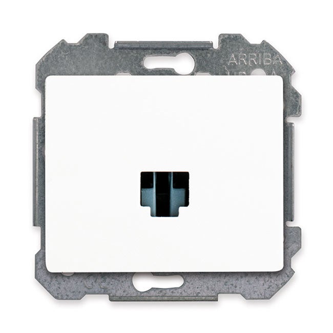 Prise Informatique RJ45 Blanc Delta IRIS-SIEMENS | Leroy Merlin