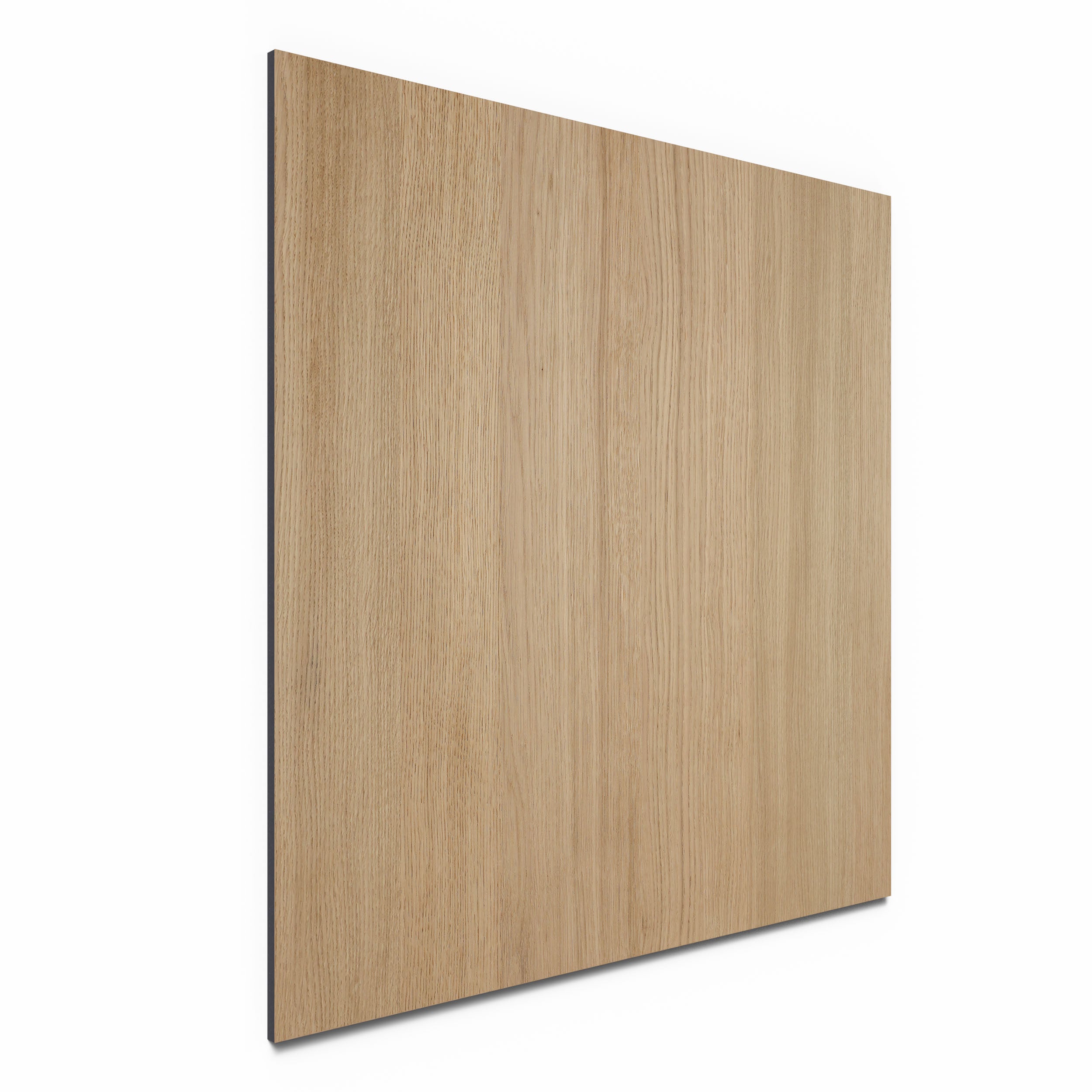 Panel acústico PREMIUM 60 – chapado de roble natural sobre MDF negro ...