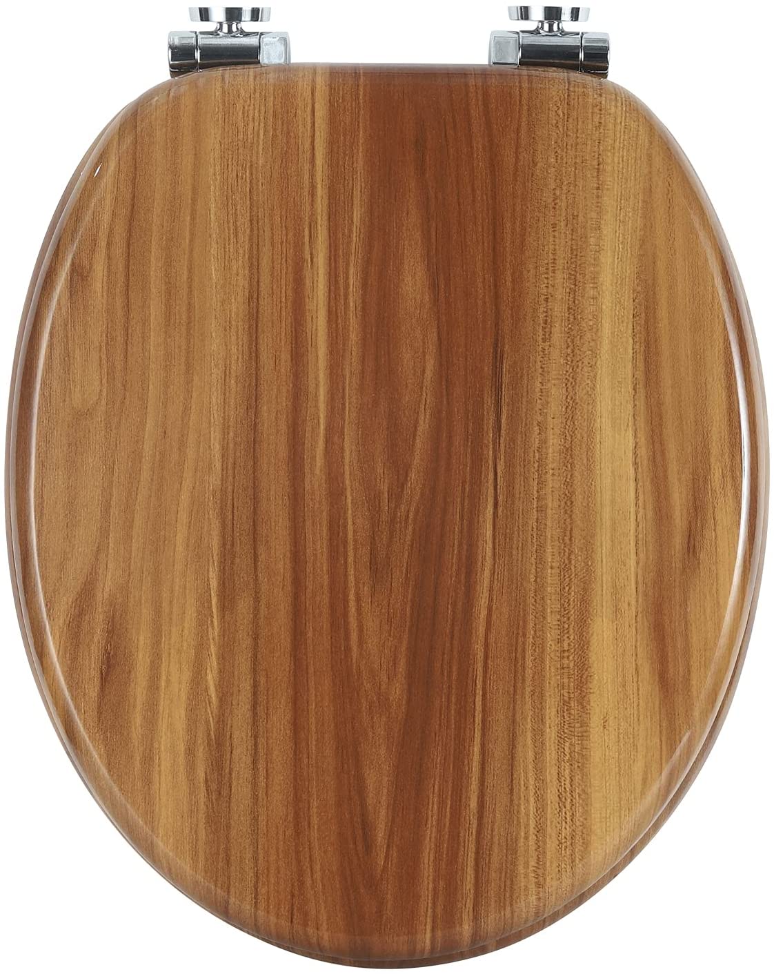 WOLTU Couvercle WC en bois MDF. Soft Close avec Frein de Chute ...