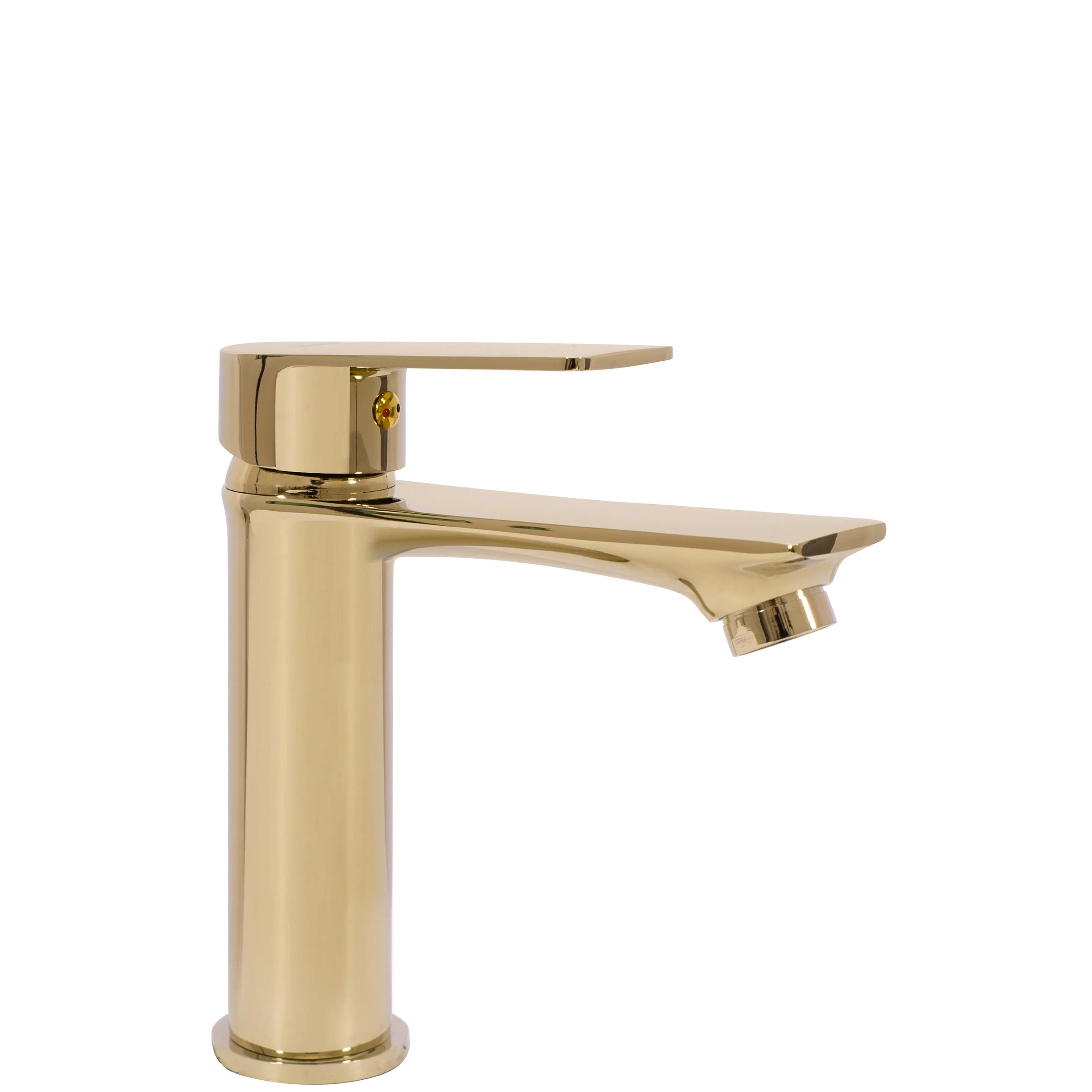 GRIFO DE LAVABO REA MAYSON LOW GOLD | Leroy Merlin