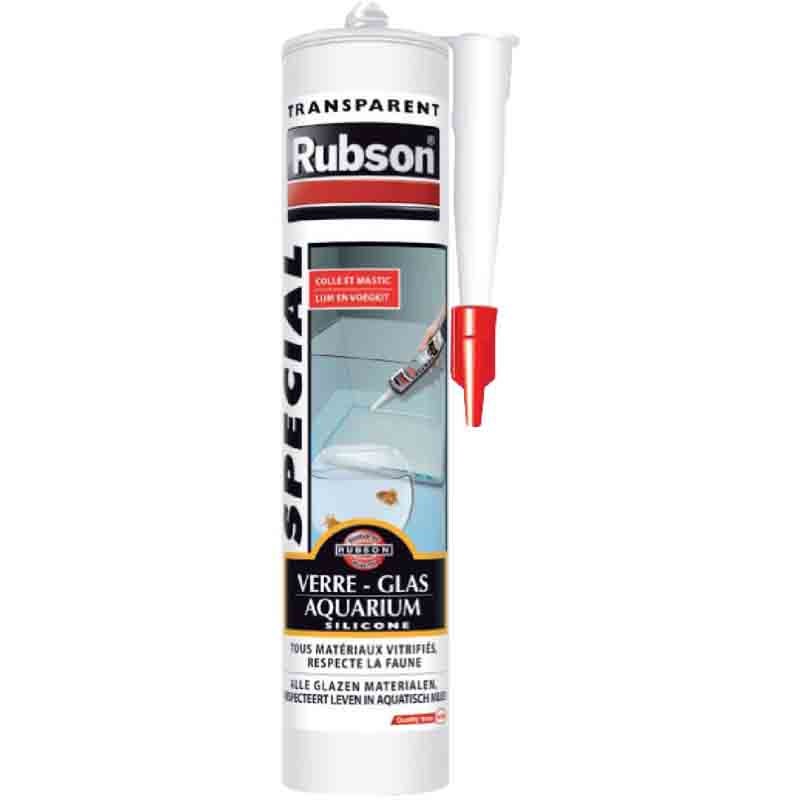 Mastic colle verre et aquarium 280 ml | Bricoman