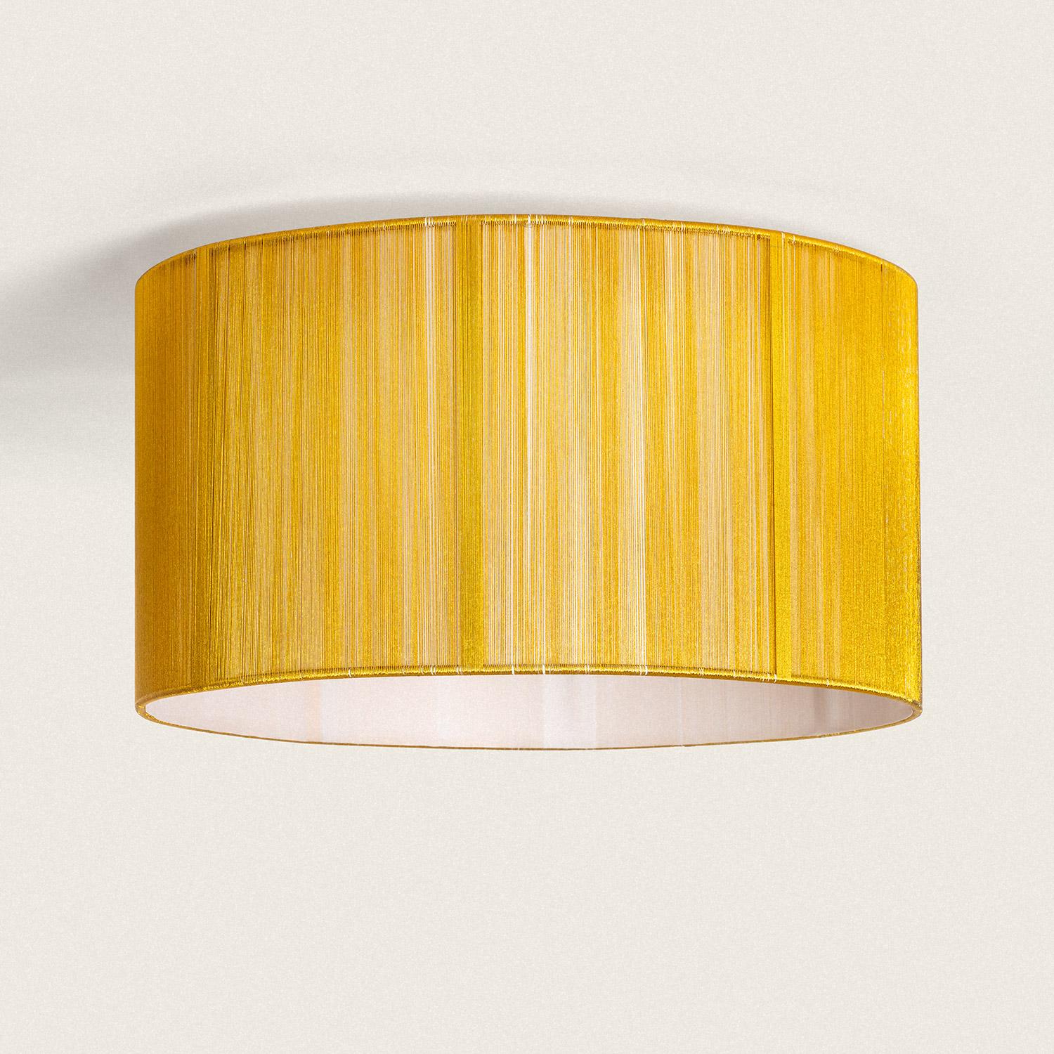 Ledkia - Plafón de Techo Hilo de Nylon Paolina, Dorado, Metal,Nylon ...