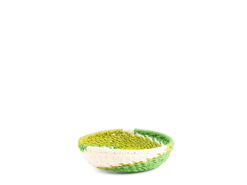 Panier en fibre de papier coloré 16x4 cm. Certifié FSC. | Leroy Merlin
