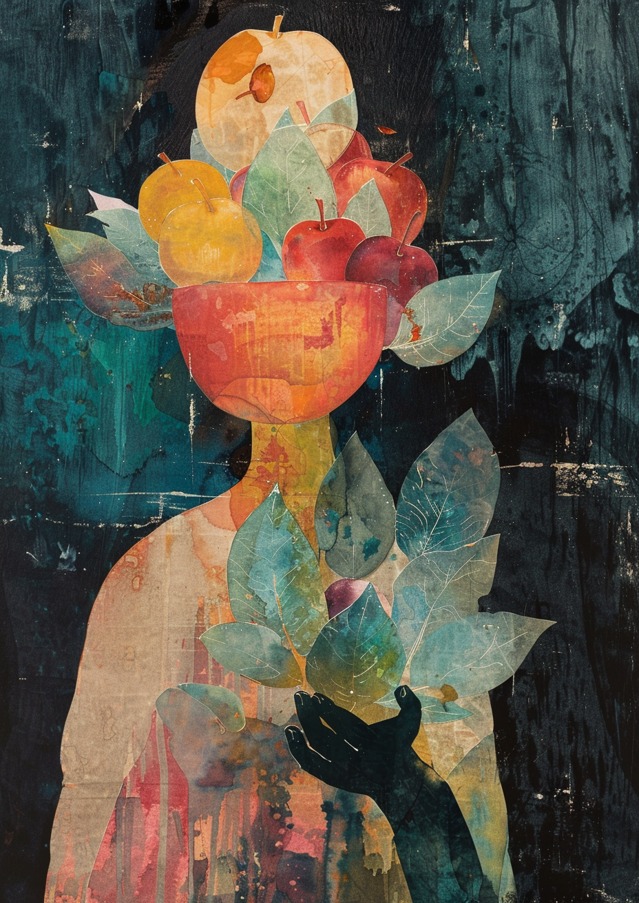 Lámina POLARTE 70x100. El Fruto Silencioso de la Dualidad | Leroy Merlin