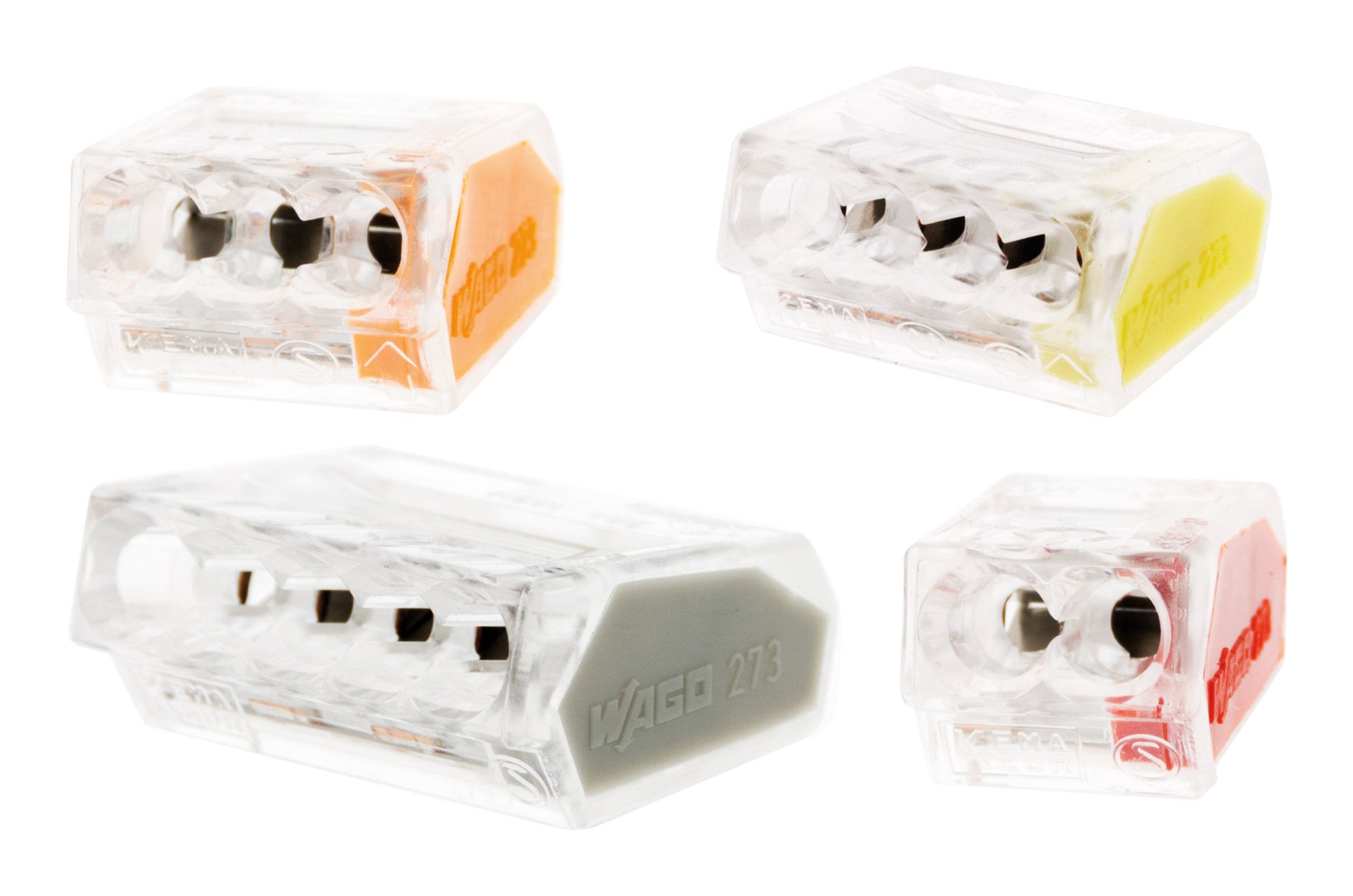 Panachage de 100 bornes S2273 - Connexion rapide - 2/3/5/8 conducteurs ...