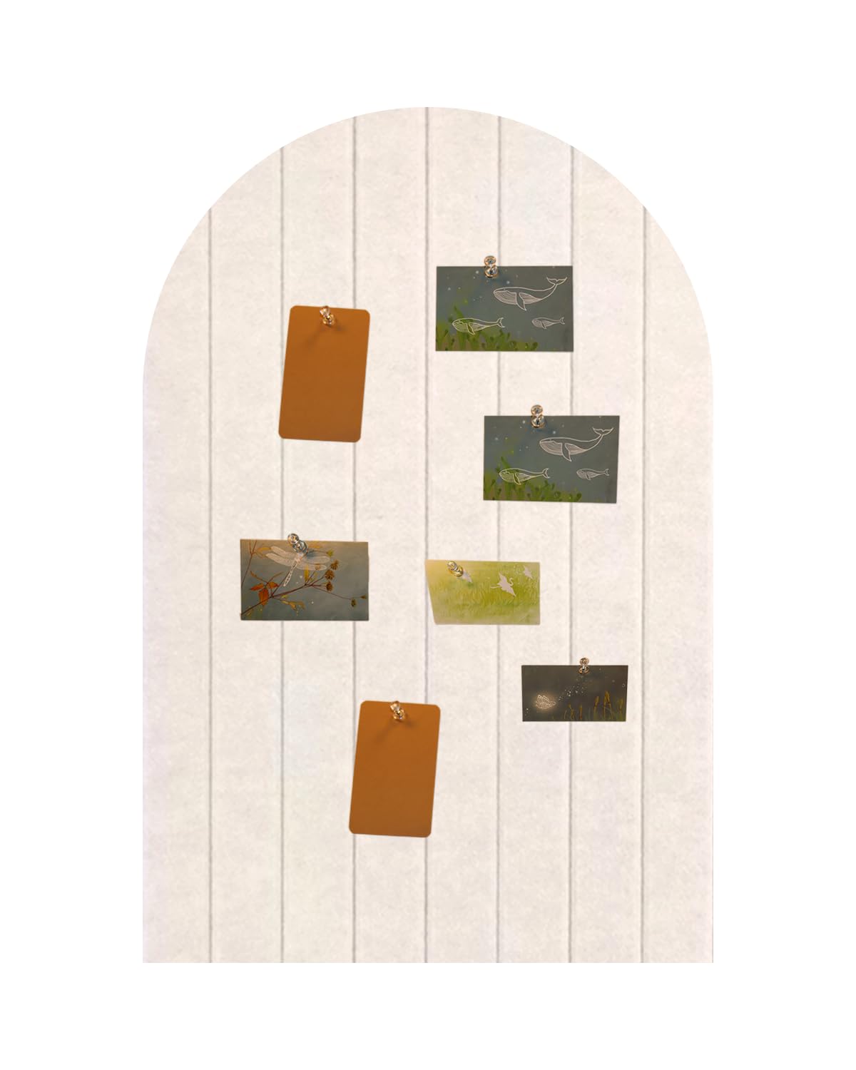 ZAEWRY Tableau d'affichage en feutrine 60 x 40 cm, 0,9 cm d'épaisseur ...