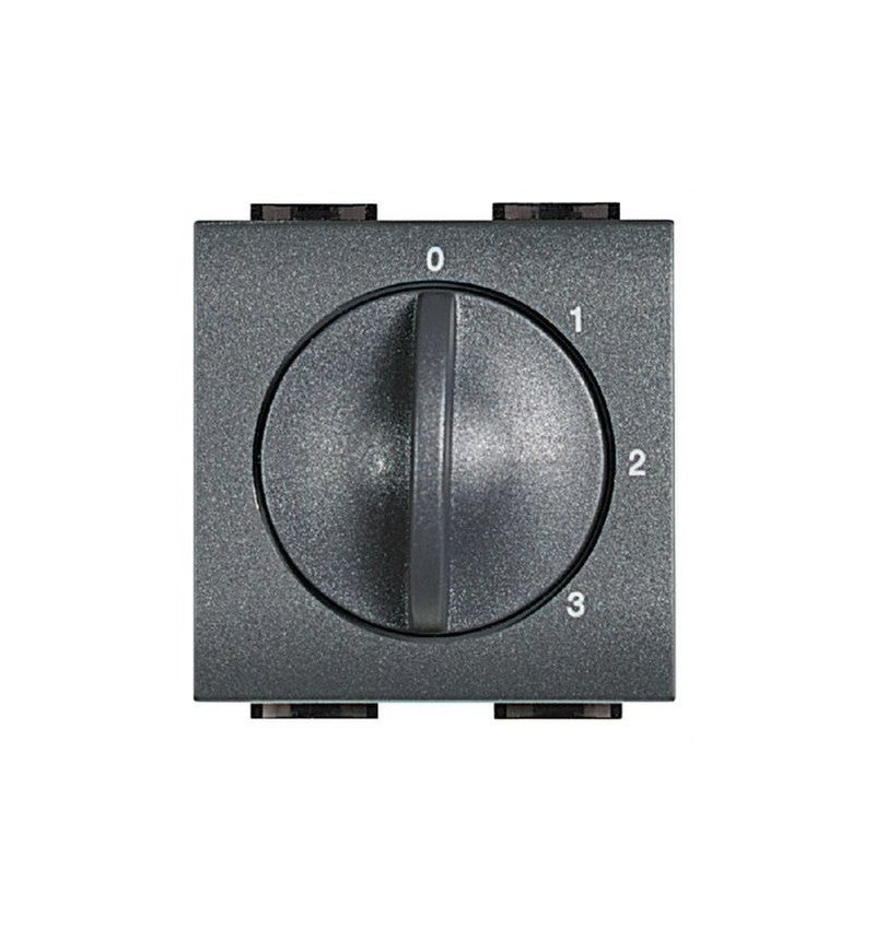 Conmutador selector de 3 posiciones OFF 2 metros en color antracita ...