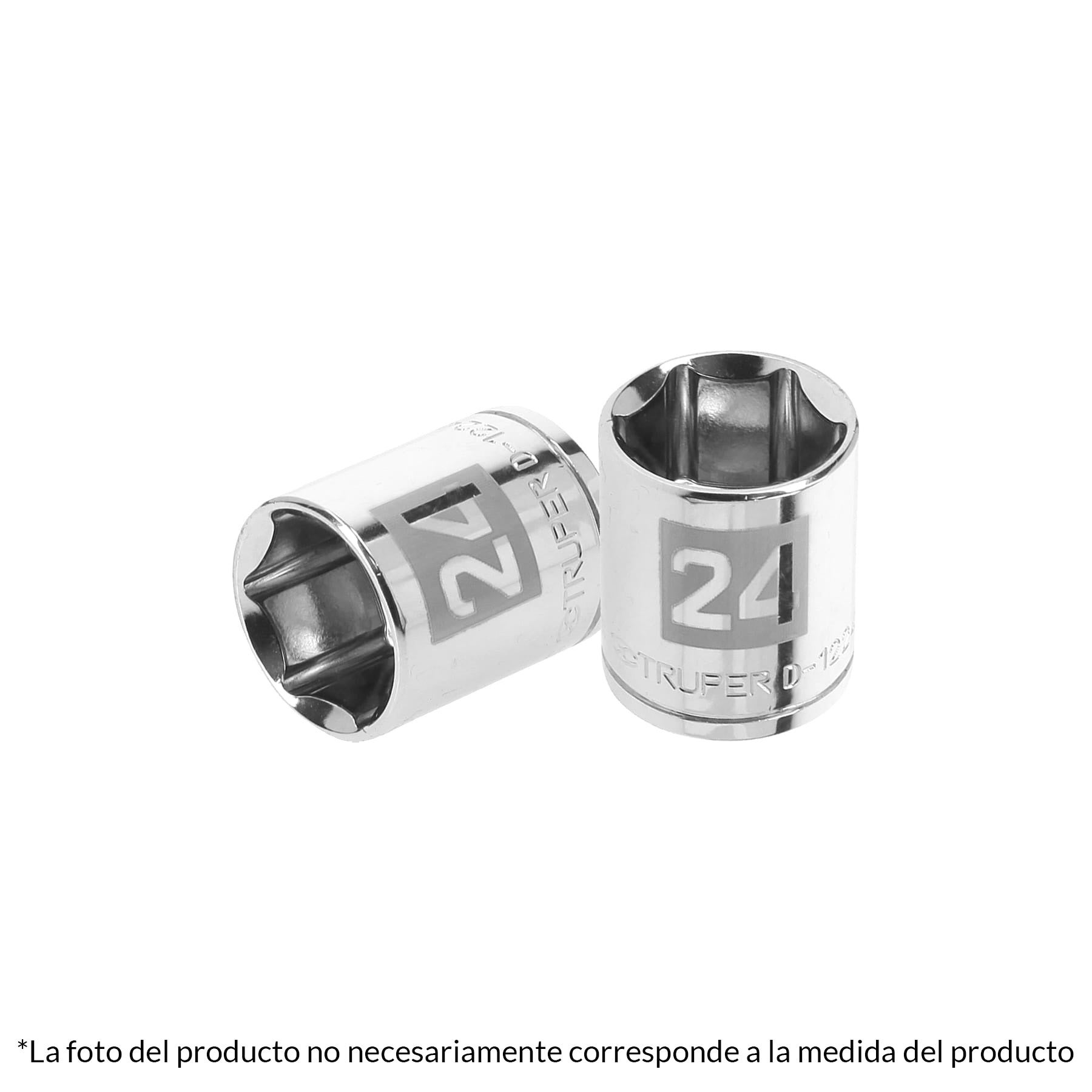 LLAVE VASO HEXAGONAL, CUADRO 1/2 DE 25MM | Leroy Merlin