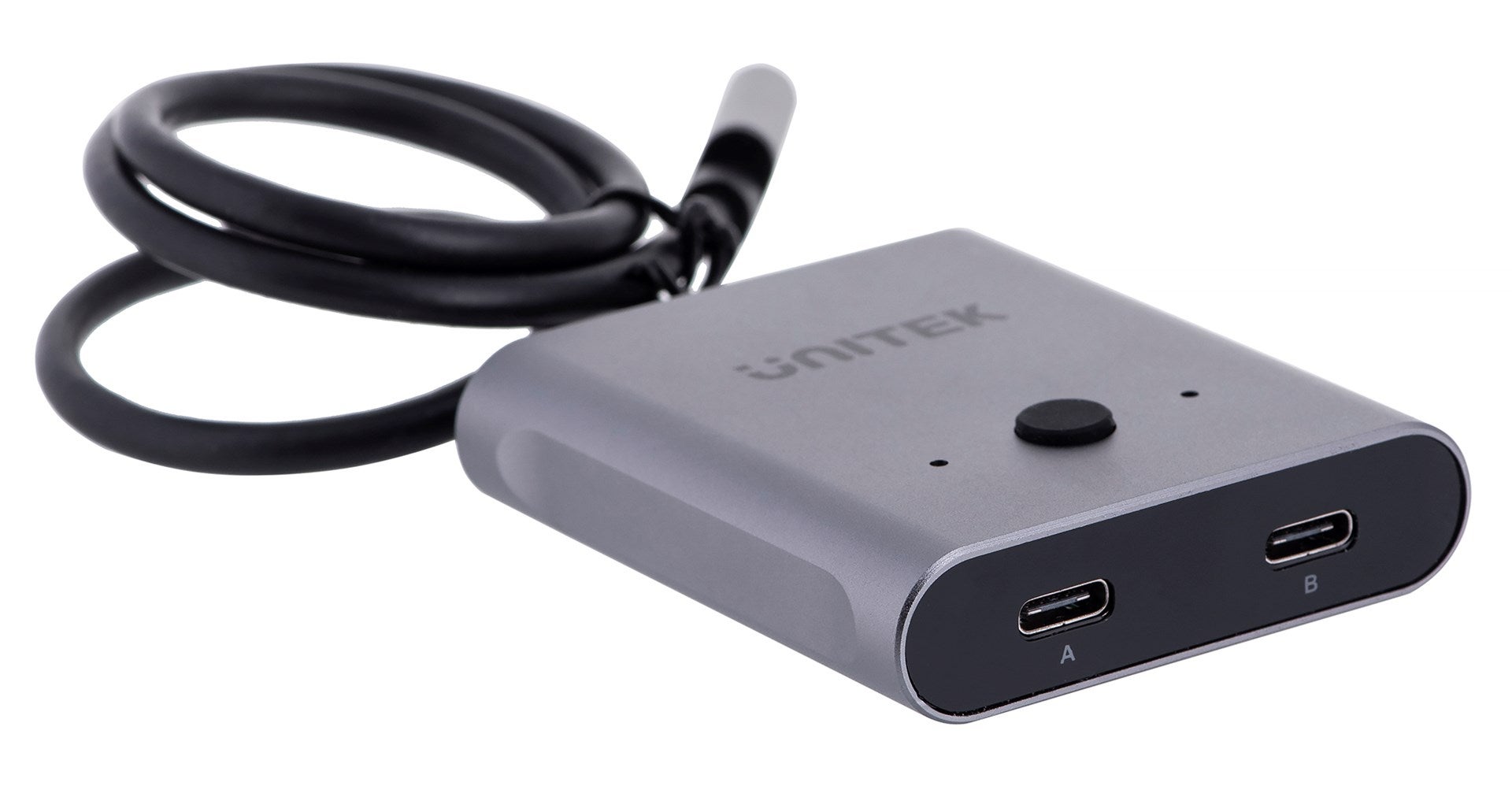 Commutateur de signal bidirectionnel Unitek USB-C. 2 entrées, 1 sortie ...