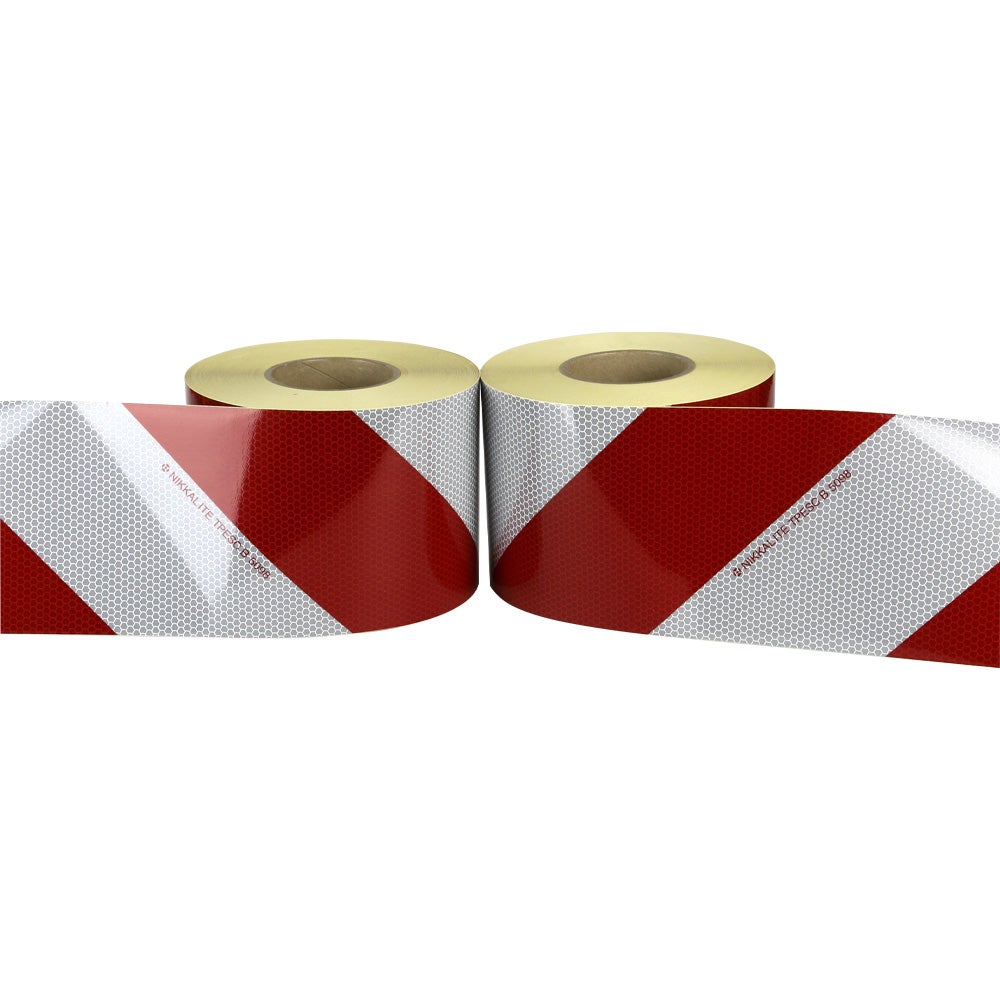 Kit balisage véhicule adhésif - 2 rouleaux (D et G) de 46m - Classe 2 ...