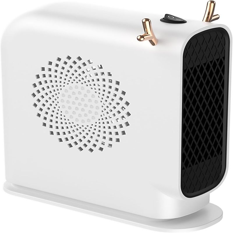 Petit radiateur d'appoint domestique à chauffage rapide - Blanc ...