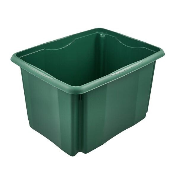 Bac en plastique vert 30 litres | Leroy Merlin