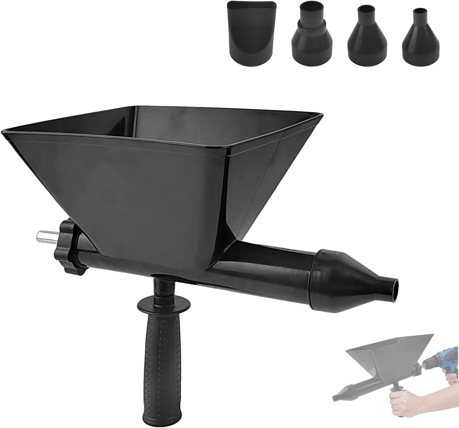 Pistolets à Calfeutrer avec 4 Buses, Pistolet Ciment Électrique ...