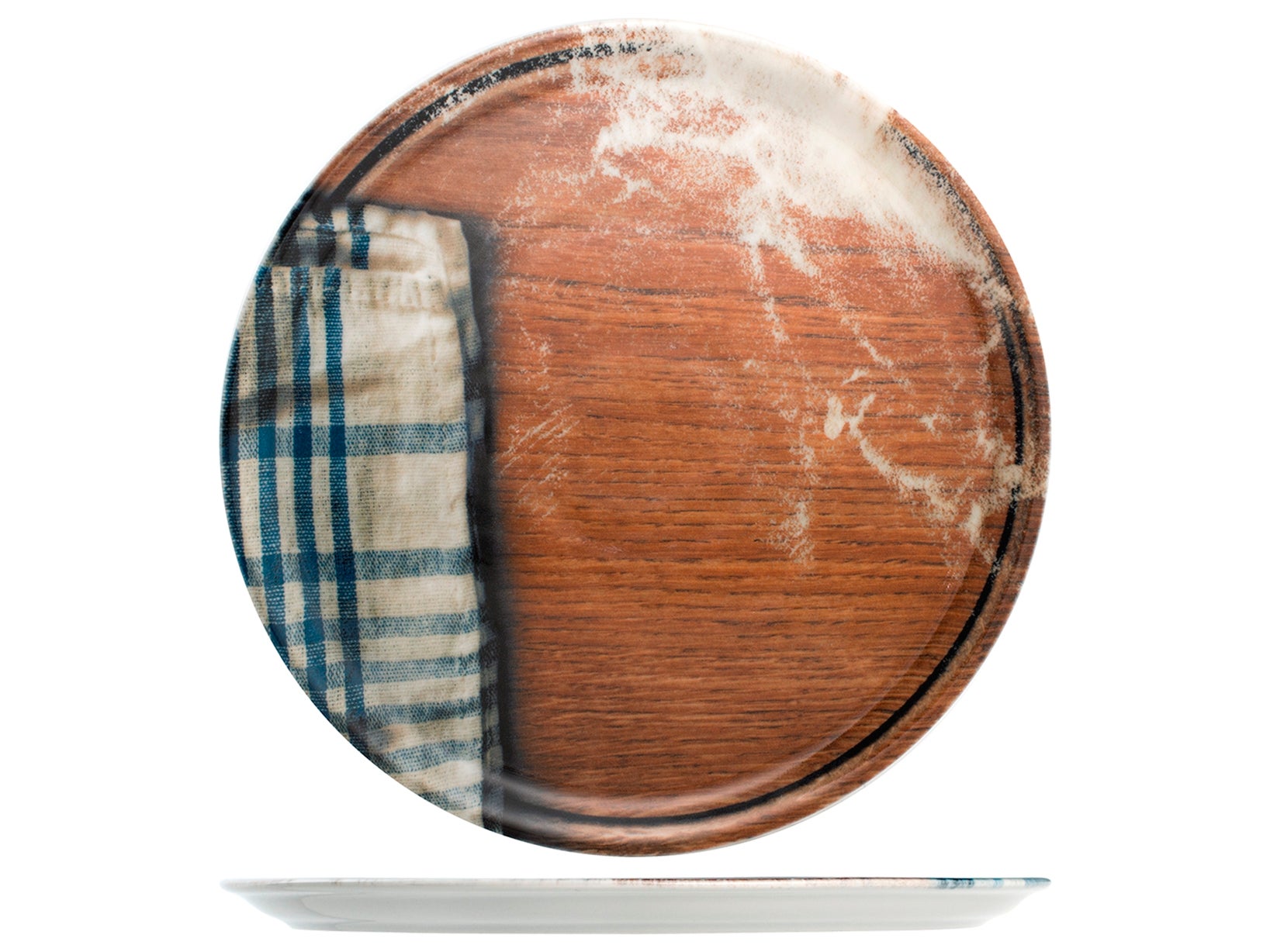 Piatti Pizza Country In Porcellana Decorata Cm 33, Multicolore | Leroy ...