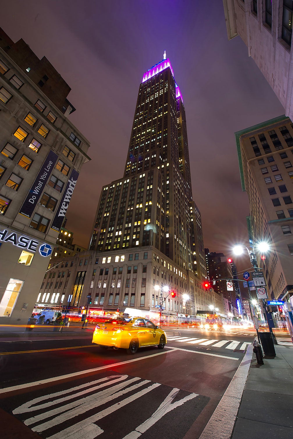 Tableau new york empire states building - 60x90cm | Leroy Merlin