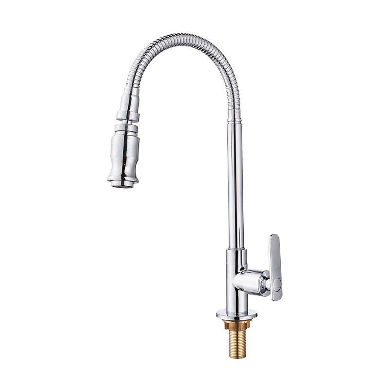 Robinet évier cuisine extérieur – Eau froide monotrou rotatif 360 ...