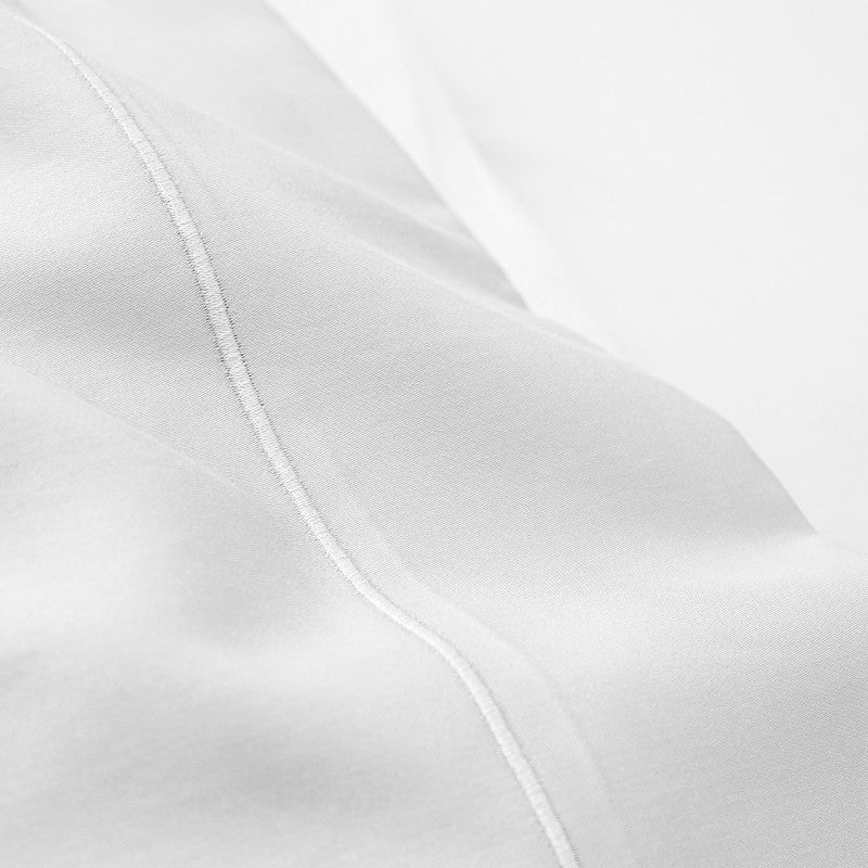 Drap plat percale de coton peigné "Julian" toutes dimensions Coton Pur ...