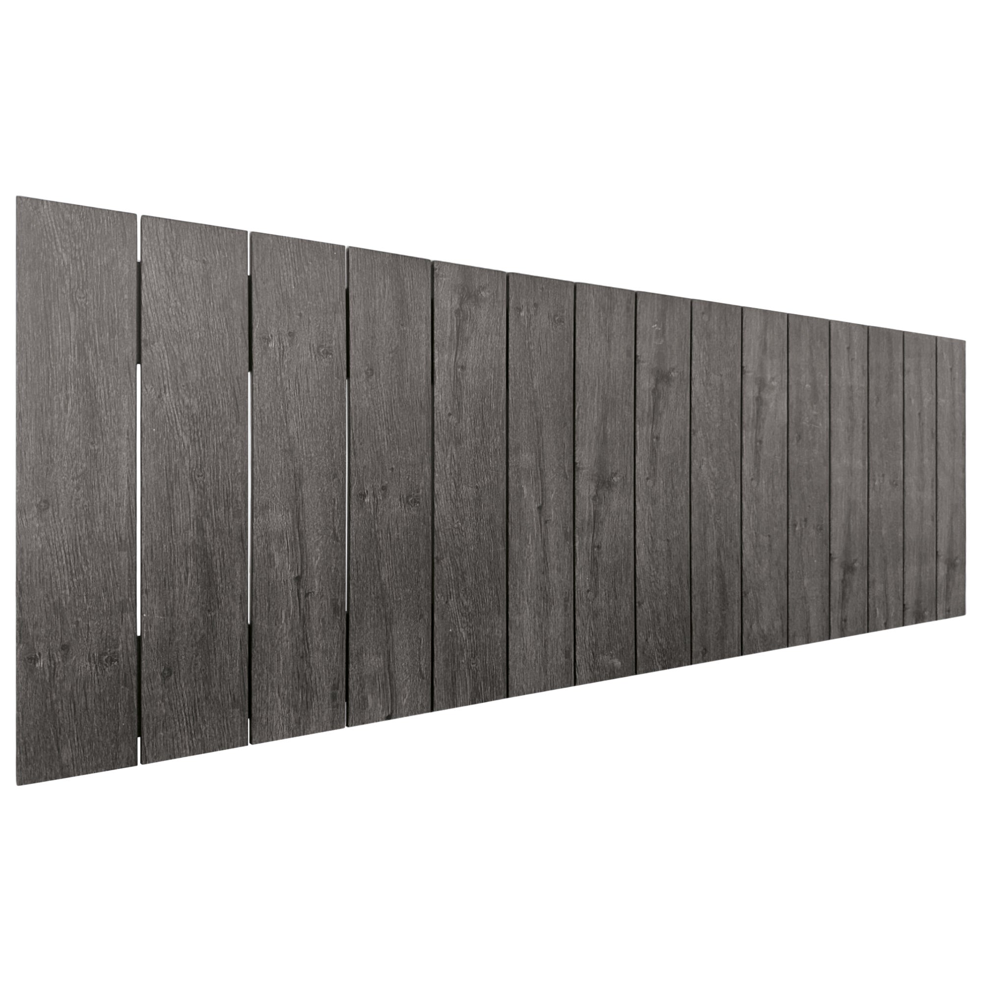 DHOME Tête de lit en bois recyclé MDF Style Palette Verticale Lit en ...