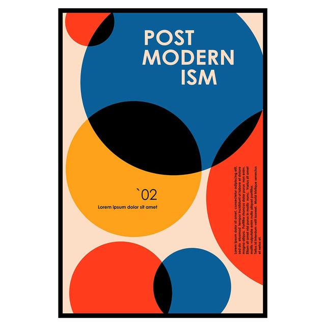 Poster postmodernisme au meilleur prix | Leroy Merlin