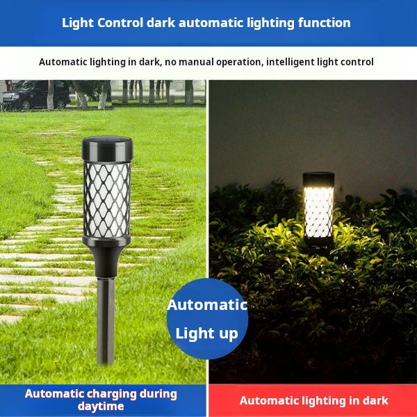 Luces solares automáticas para jardín, focos LED Interruptor automático ...