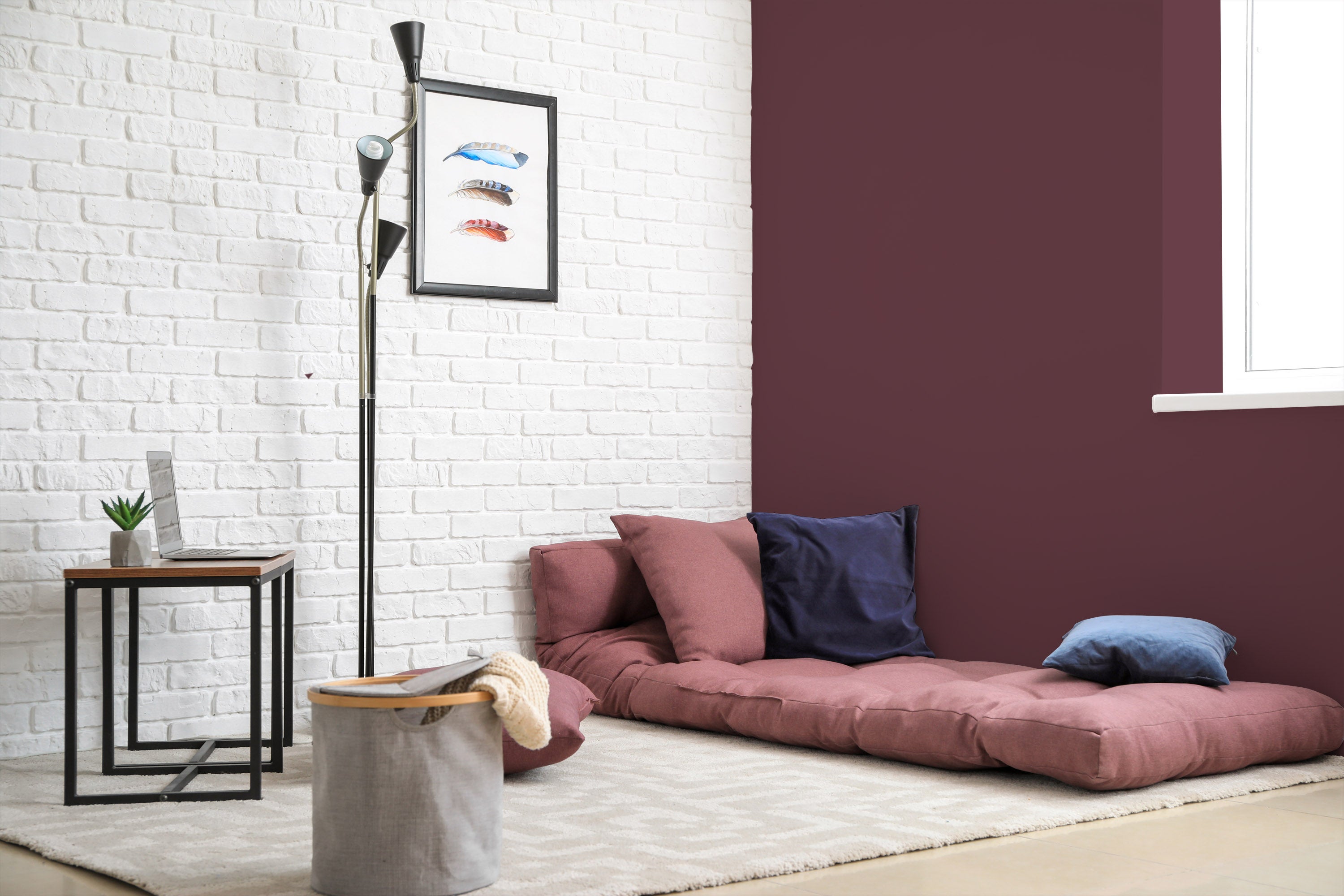 THE COLOR KITCHEN - Pintura mural de muy alta opacidad color rojo ...