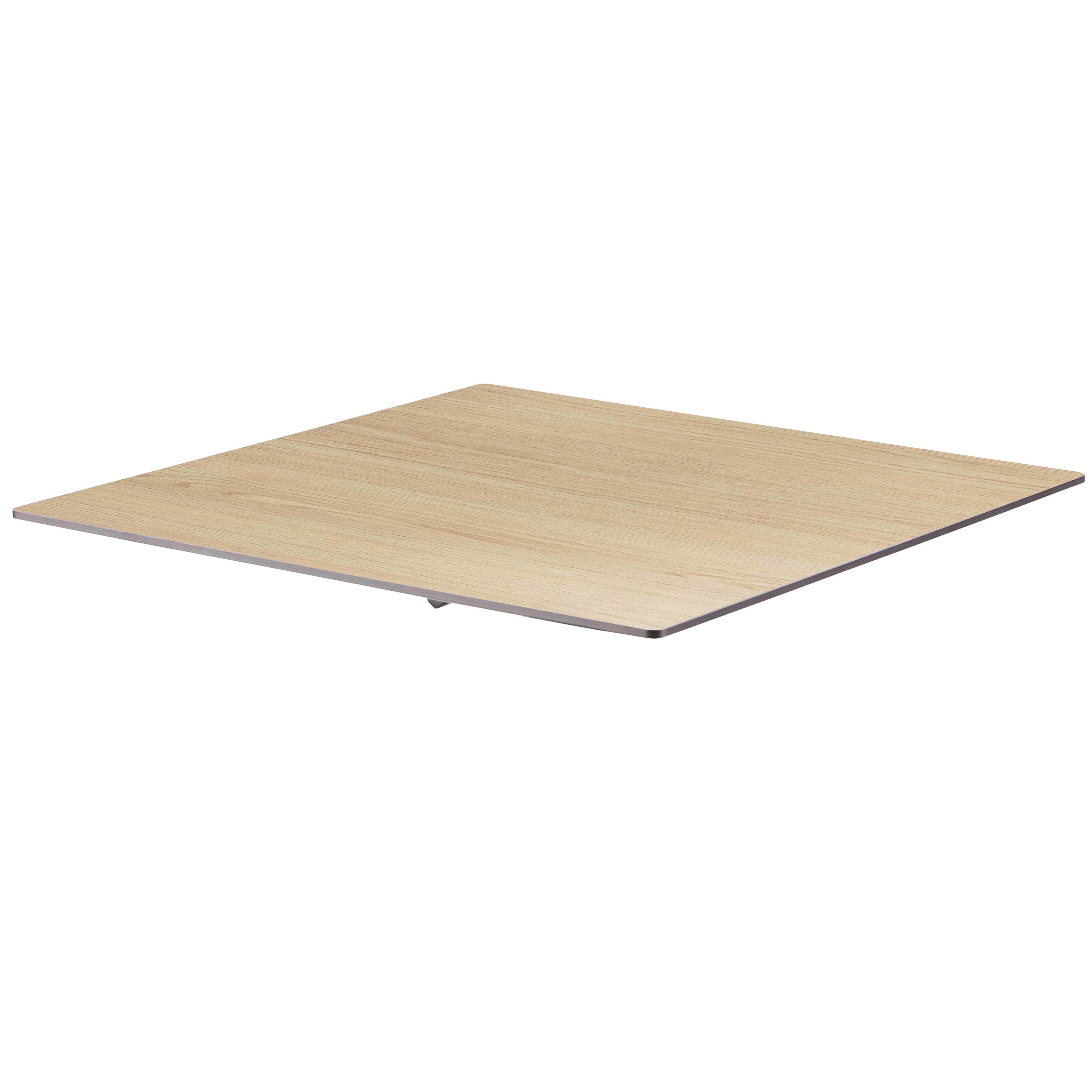 Plateau de table 70 cm stratifié en chêne naturel | Leroy Merlin