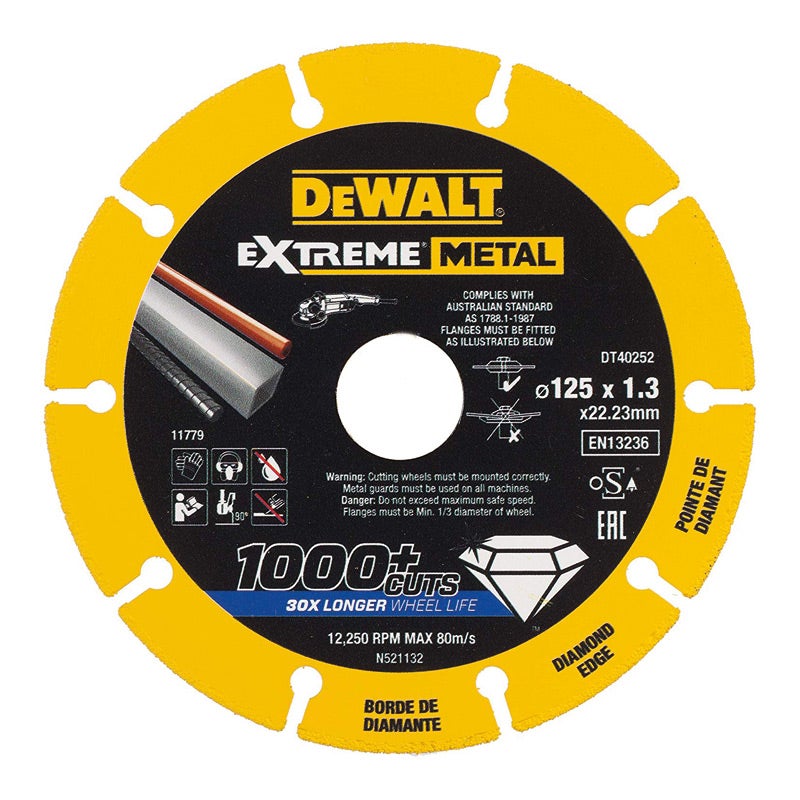 Disque métal extreme - Version : DT40252-QZ - DEWALT | Leroy Merlin