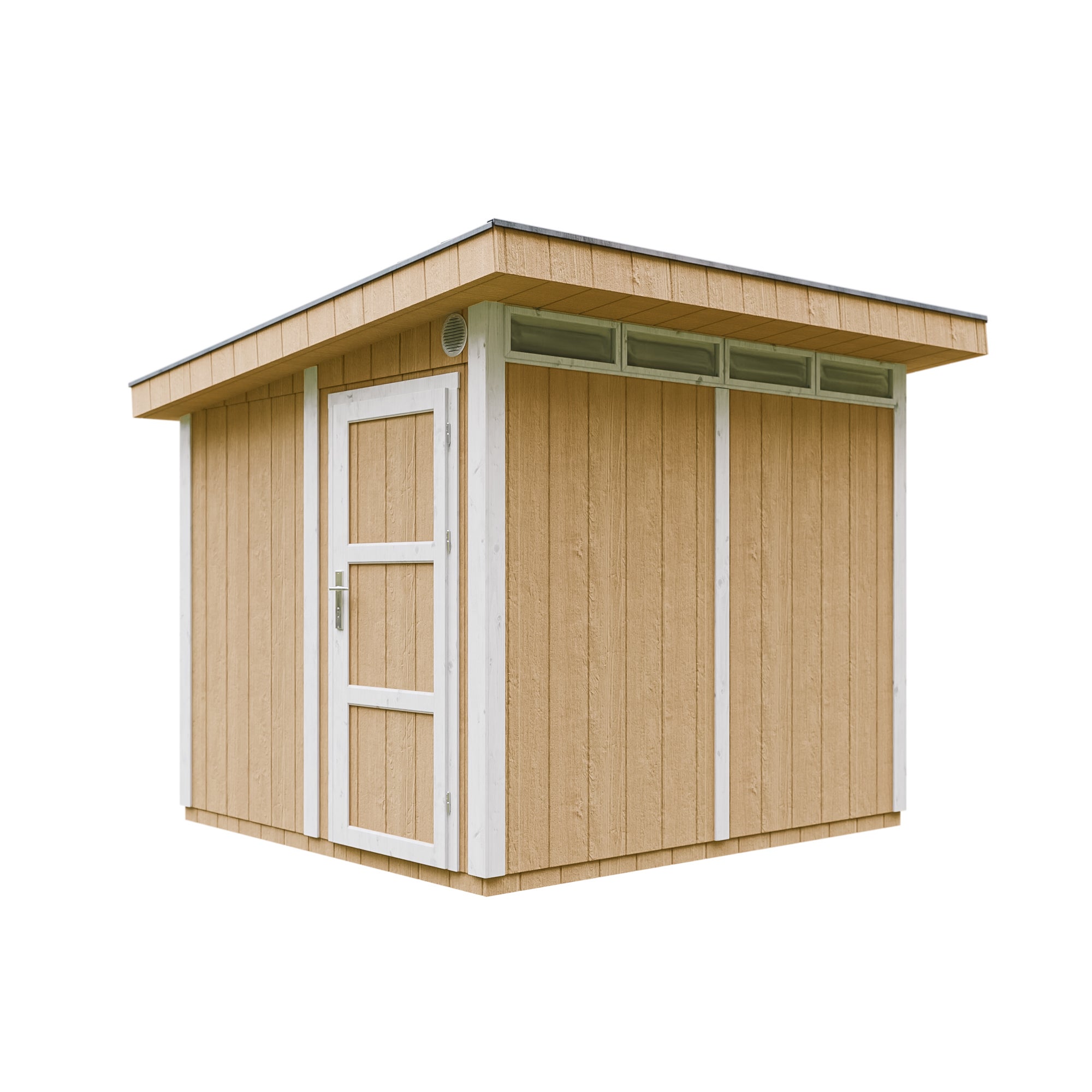 Caseta Jardin paneles a base de Madera LP SmartSide 5,9 m² con Suelo y ...