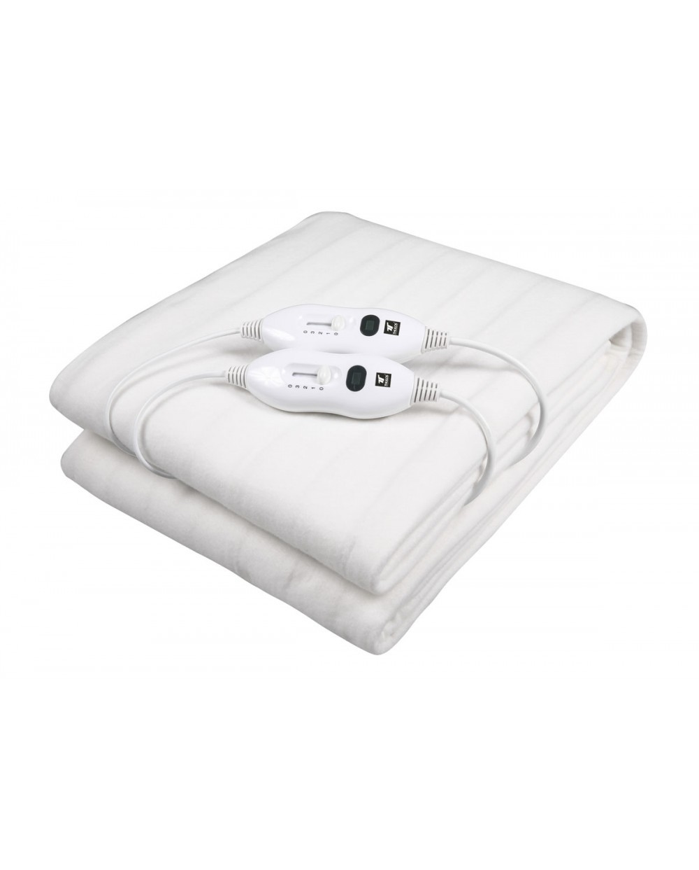 Chauffe-Lit Électrique 160x140 cm Lavable 2 Températures 2 Commandes ...