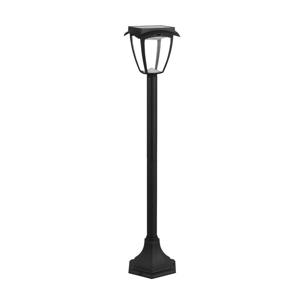 Samsung Solar LED Garden Lamp with Pole Couleur Matt Noir 3000K+6000K ...