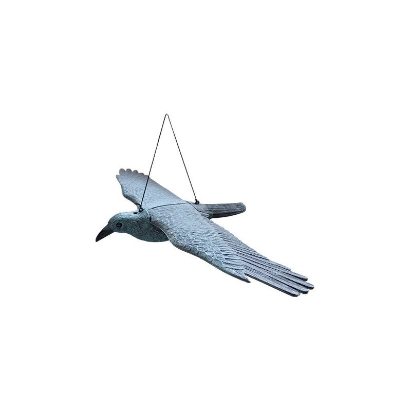 Épouvantail répulsif Flying Crow – avec crochet et piédestal ...