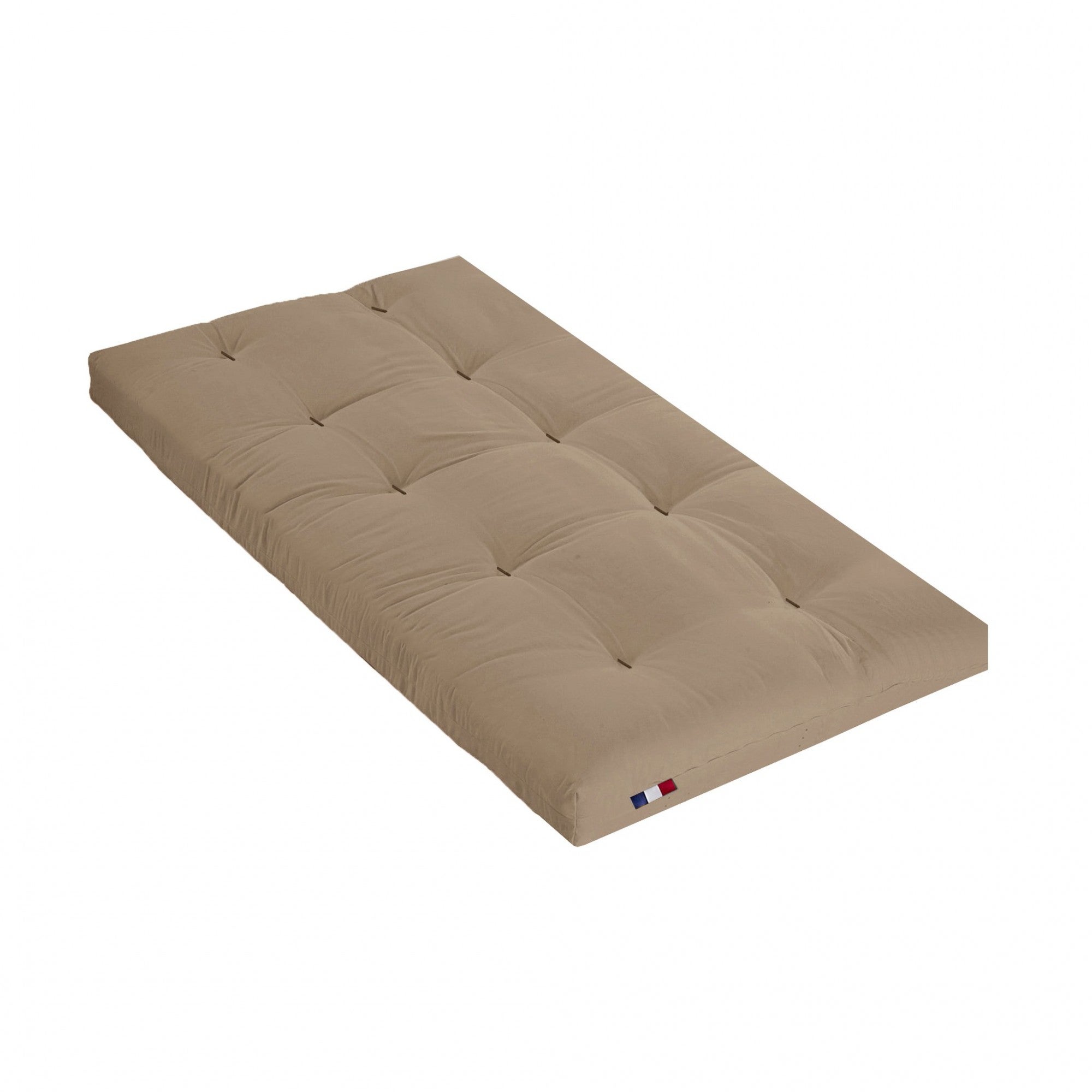 Matelas futon latex fibres écru 140x190 | Leroy Merlin