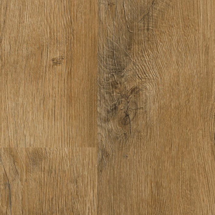 Sol PVC clipsable effet parquet marron, Nature2Floor SPC Home 40 Click ...