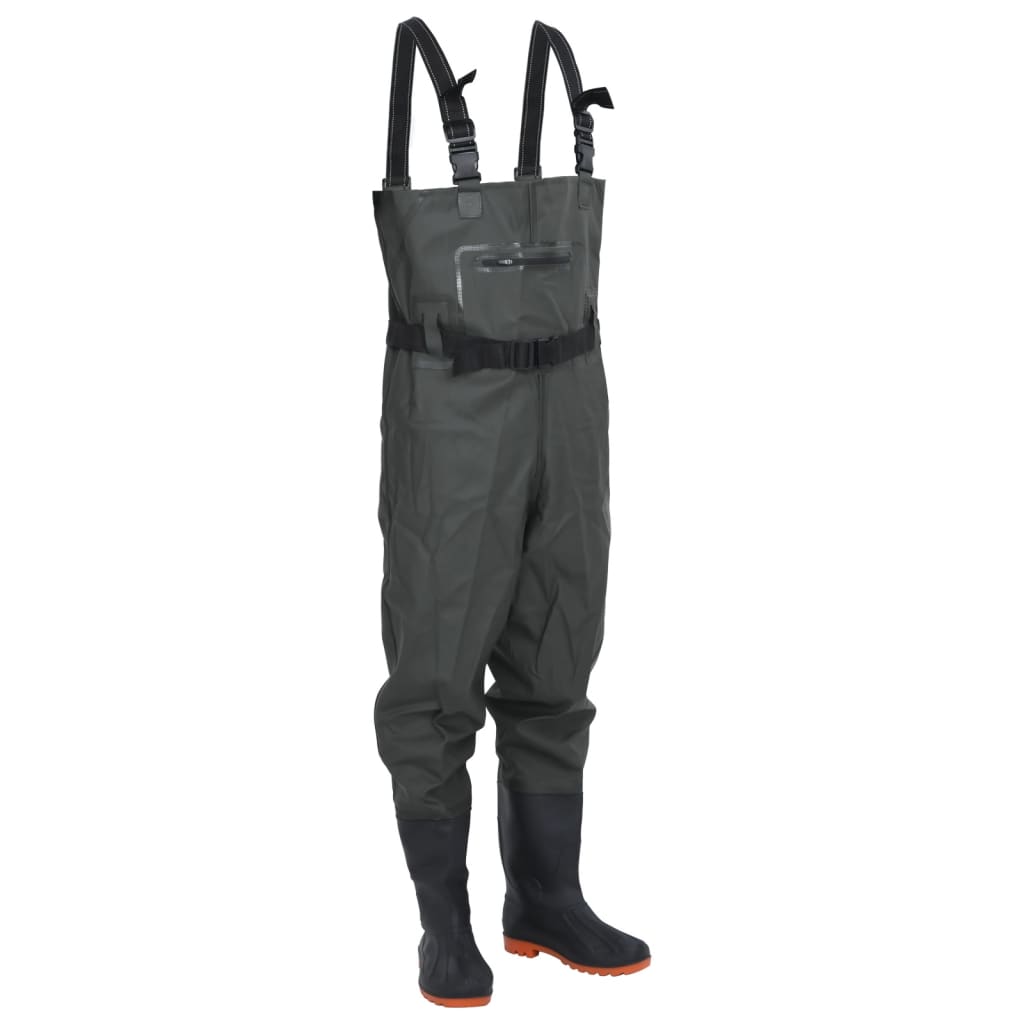 Cuissardes avec bottes et ceinture vert foncé taille 41 | Leroy Merlin