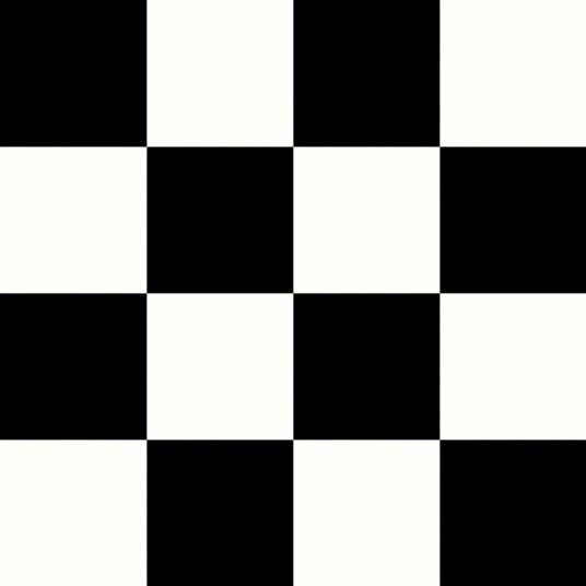 Sol vinyle effet damier noir & blanc - Rouleau de 4m x 22m | Leroy Merlin