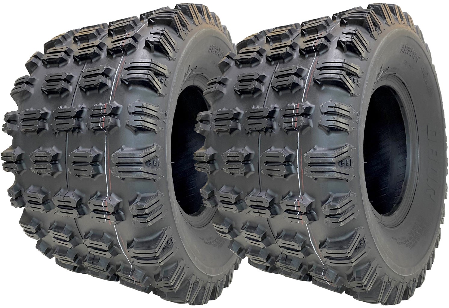 20x11.00-9 ATV Quad Tyres OBOR Kraken WP18 Tubeless Road Legal 155kgs ...