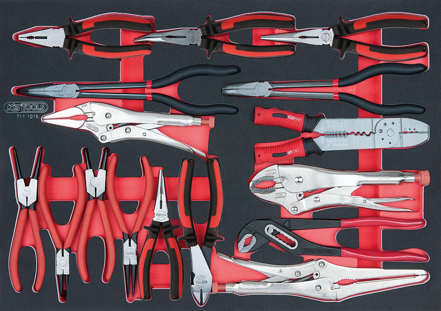 KS TOOLS SCS Module outillages universels, 16 pcs, modules système 1/1 ...